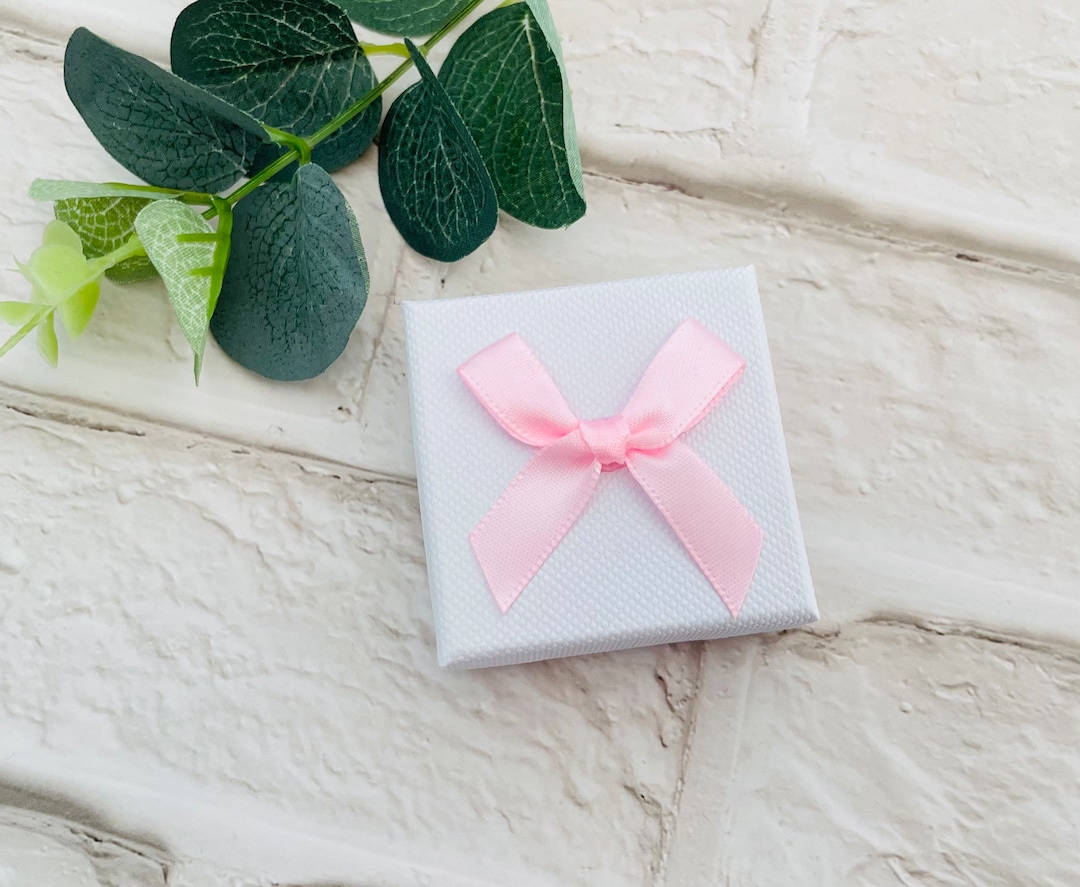 Small Gift Box, Jewellery Gift Box With Ribbon for Ring ,earrings and ...