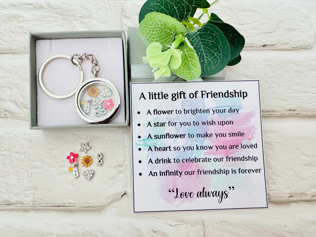 Friendship Gift, Gift for Friend, Long Distance, Missing You,a Little ...