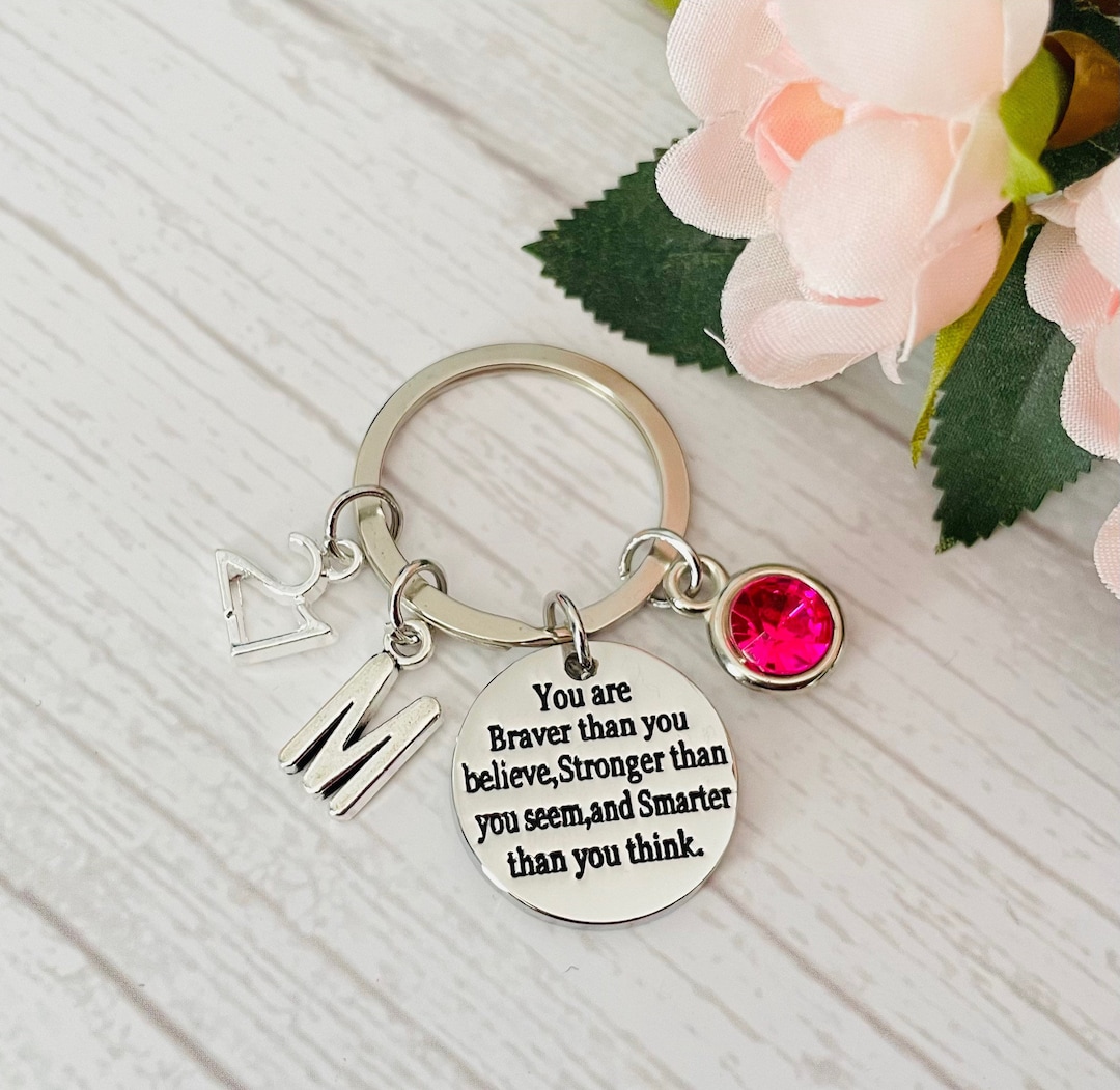 Personalised Happy Birthday Gift Keyring, Personalised Milestone Age ...