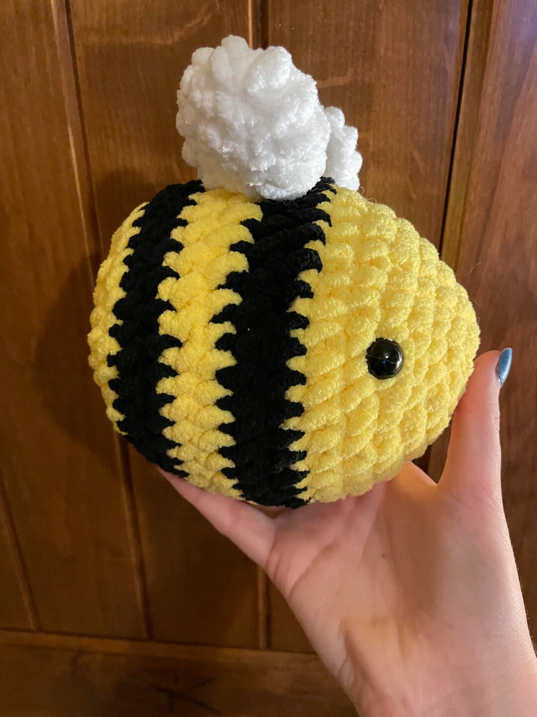 Jumbo Crochet Bee!! - Etsy