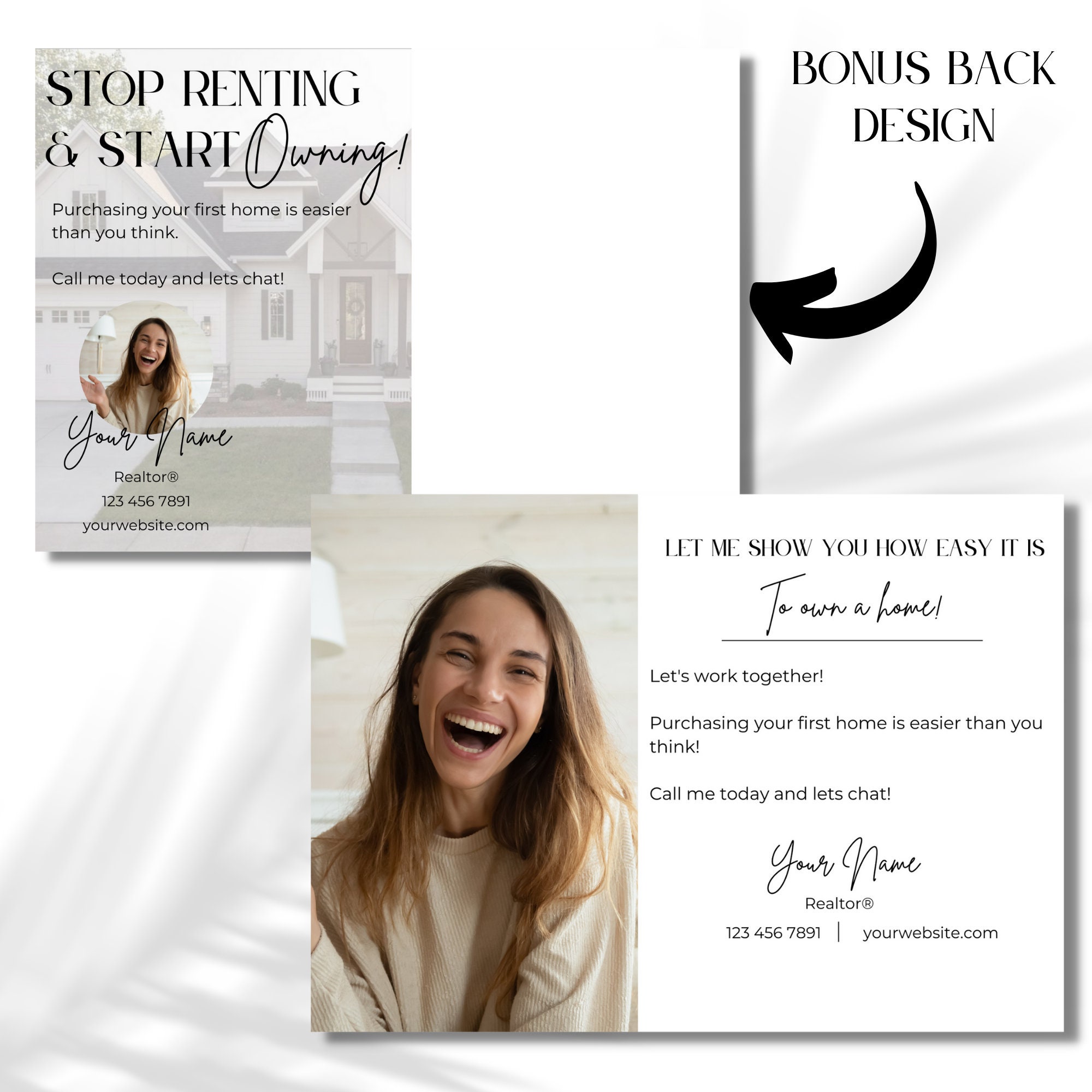 Tired of Renting Postcard & Card | Real Estate Farming | Realtor ...