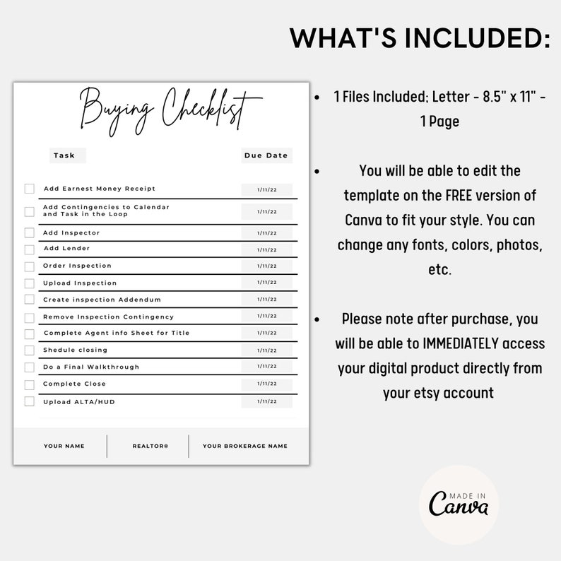 Buyer Agent Checklist, Real Estate Agent Checklist, Buyer Agent ... Buyer Agent Checklist, Real Estate Agent Checklist, Buyer Agent ...