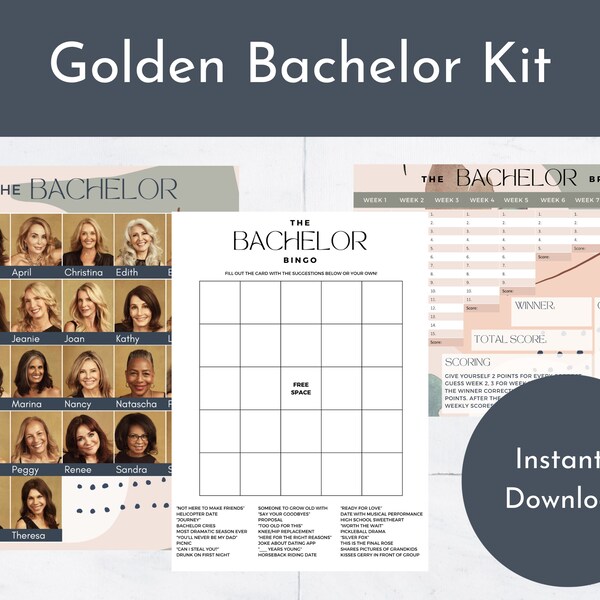Bachelor Posters - Etsy