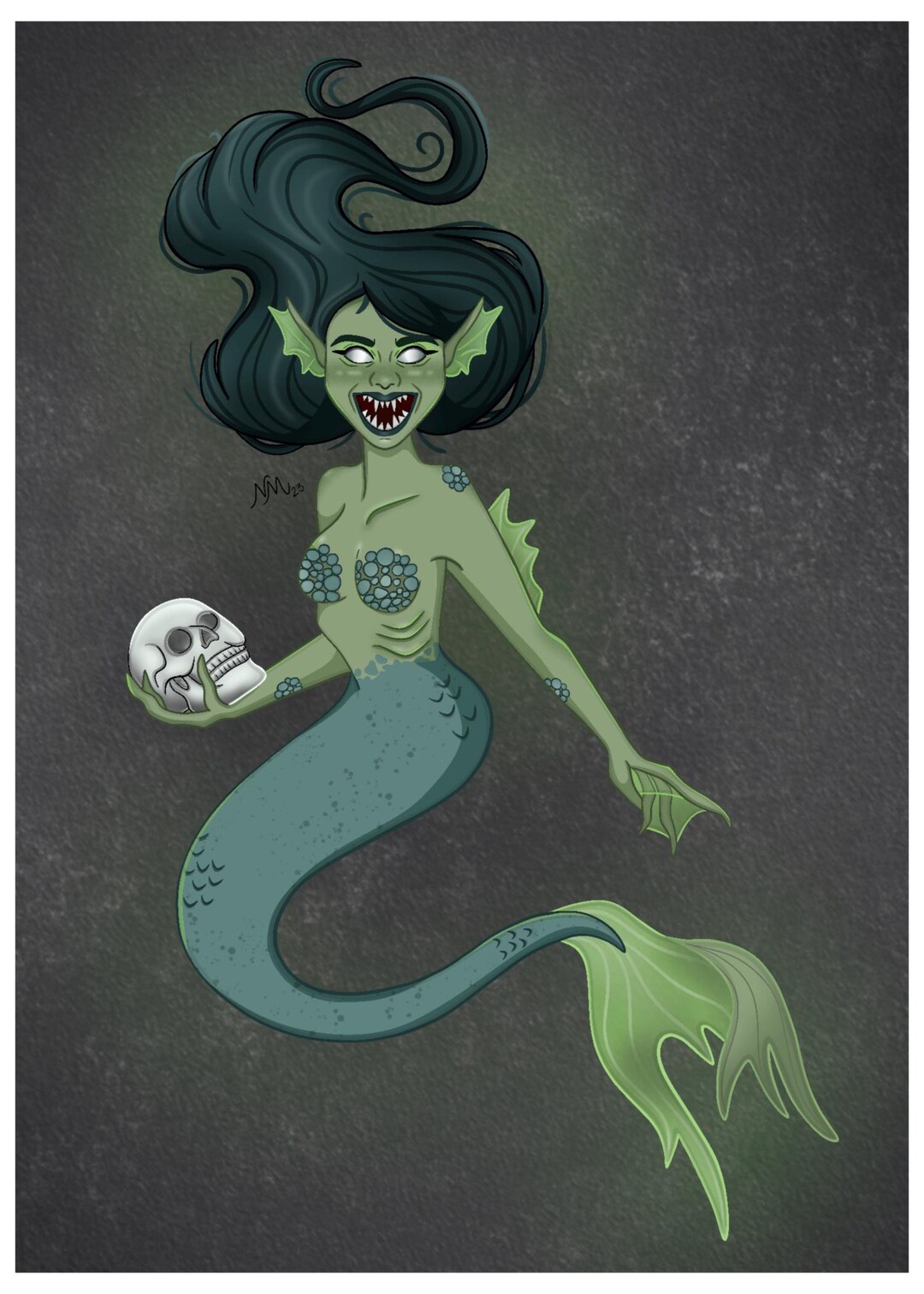 Siren Print - Etsy