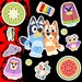 Bluey Sticker Pack - Etsy