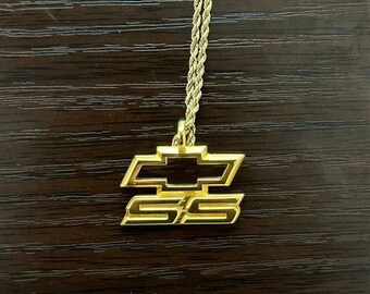 Chevy Logo Necklace - Etsy