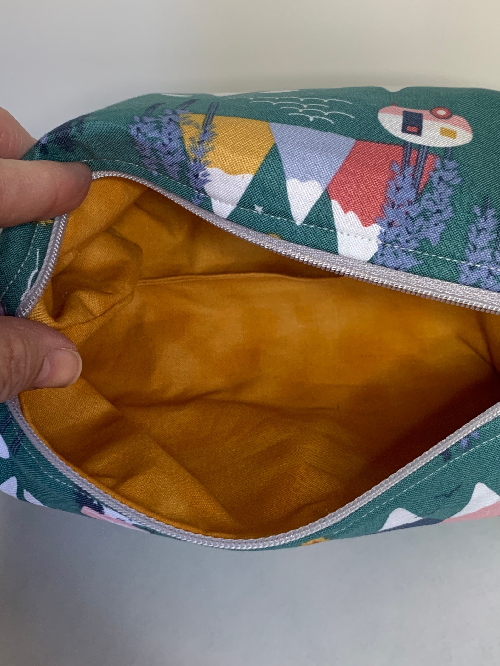 Large Boxy Pouch - Etsy