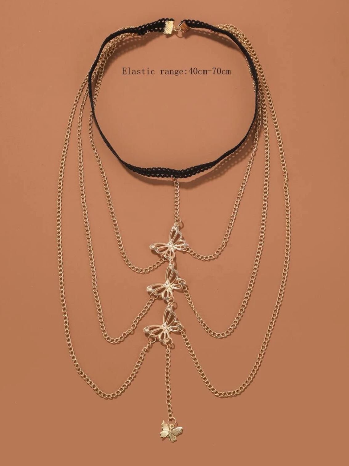 Women Sexy Body Chain Butterfly Leg Chain Women Leg Chain Butterfly Leg ...