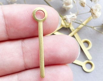 Acetate Stick & Bar Charms Stick Earrings and Pendant - Etsy