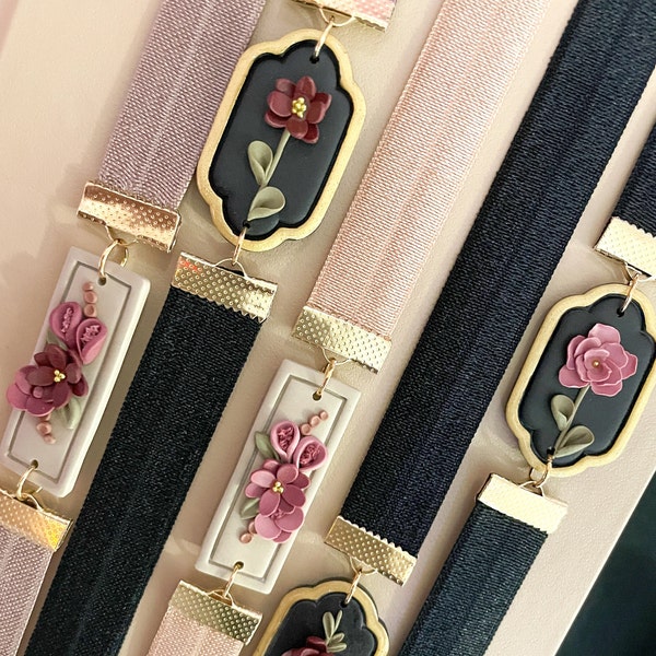 Elastic Bookmark - Etsy