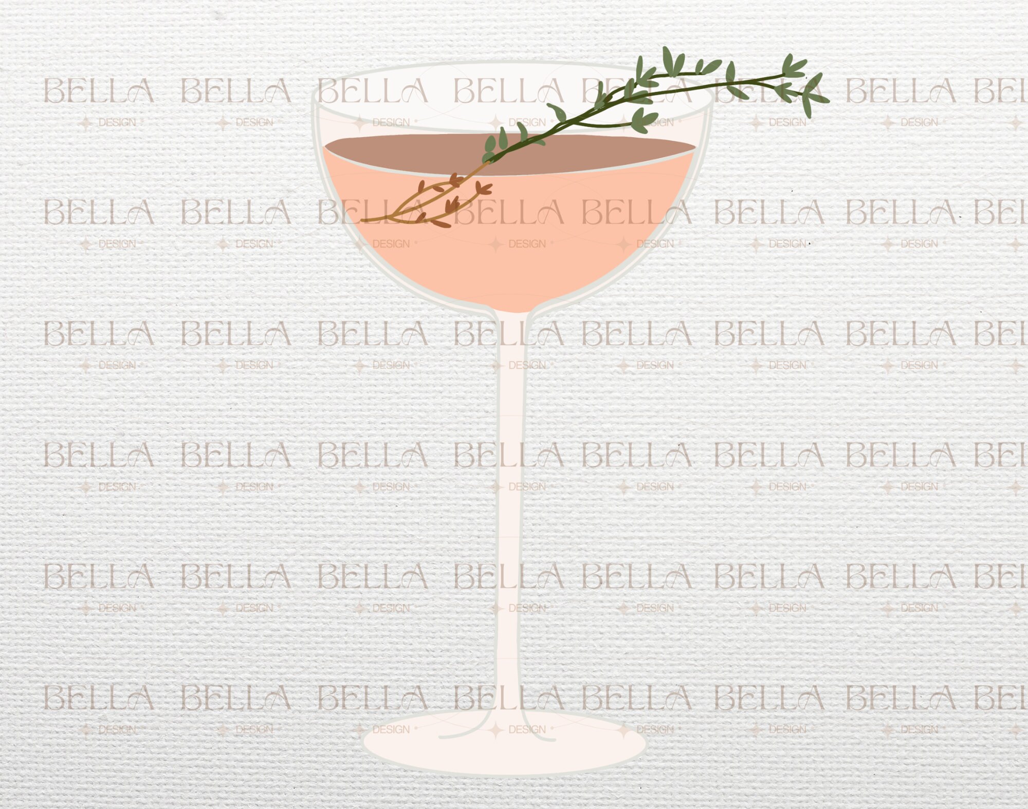 Cocktail Hour Clipart Bundle, Happy Hour Shower Illustrations, Wine ...