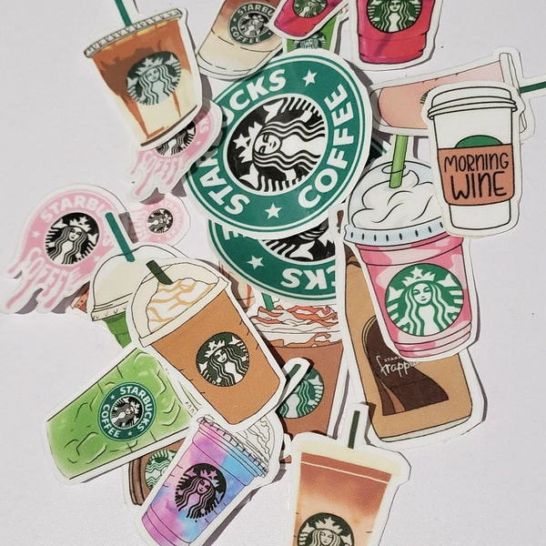 Starbucks Stickers - Etsy