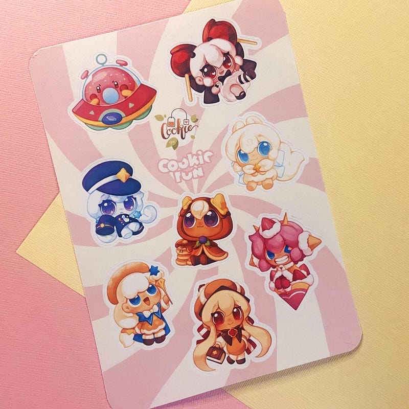 Cookie Run Kingdoms Stickers - Etsy