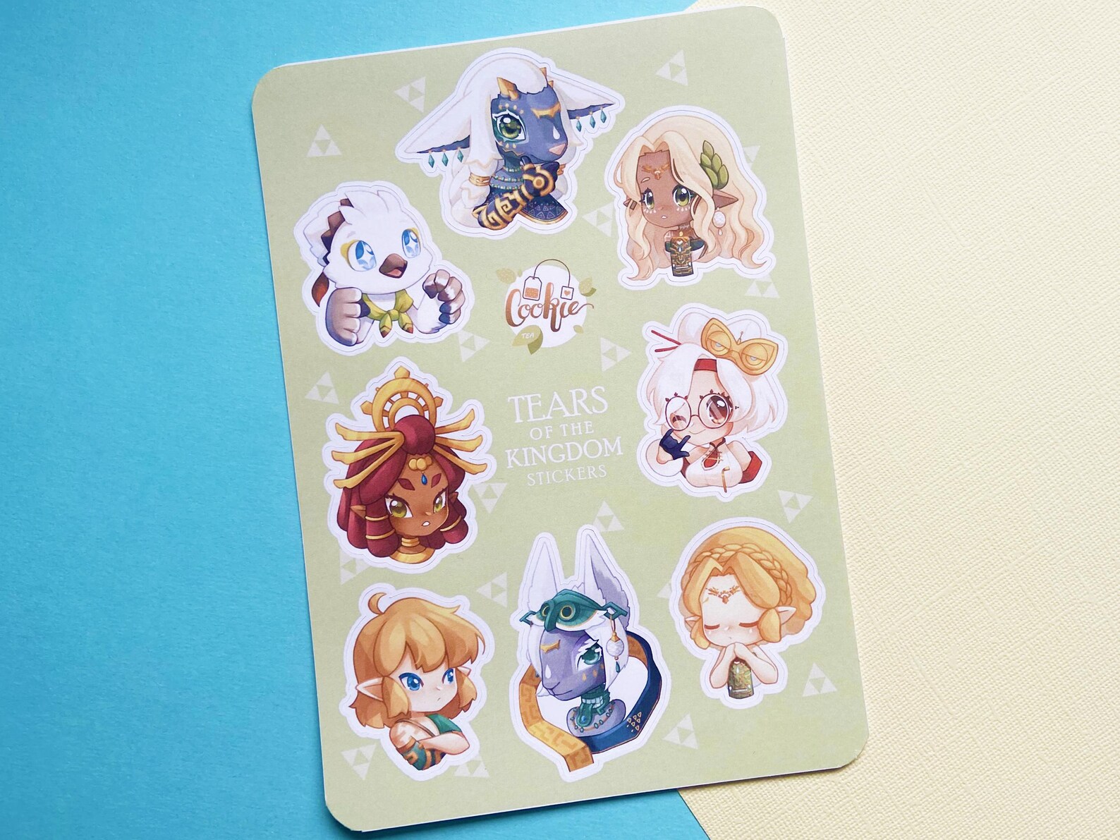 Legend of Zelda Sticker Sheets: Breath of the Wild + Tears of the ...