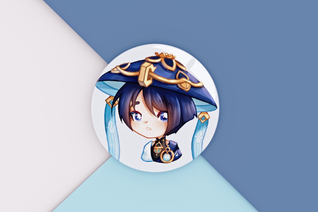 Genshin Impact Scaramouche Button Badges and Stickers - Etsy