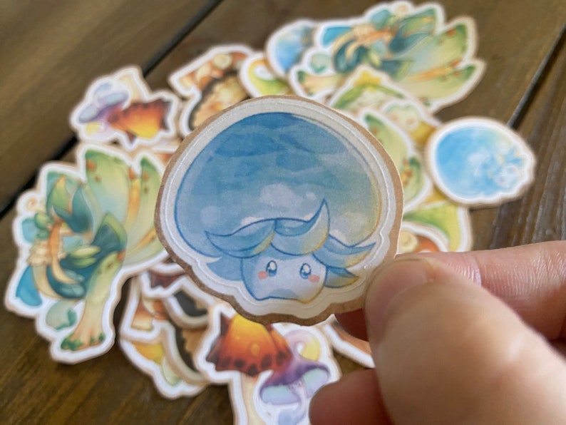 Creatures of Sumeru Genshin Impact Sticker Sheet - Etsy