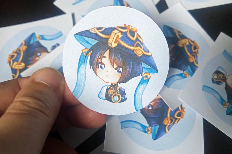 Genshin Impact Scaramouche Button Badges and Stickers - Etsy