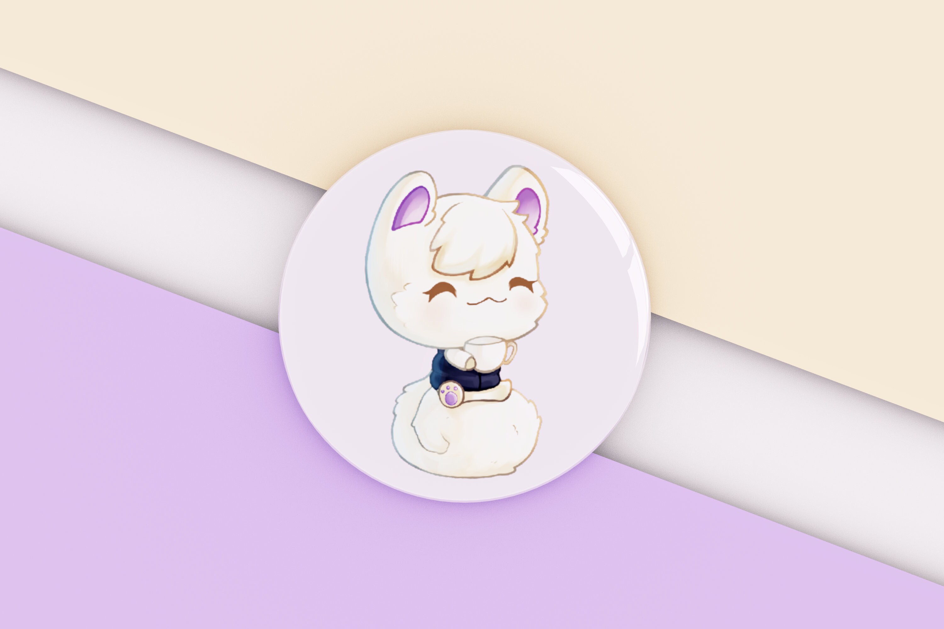 Animal Crossing Button Badges Winter Themed Characters - Etsy