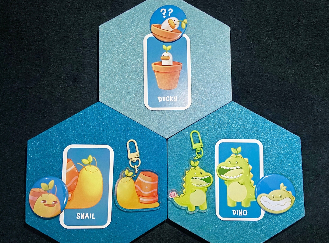Ducky, Dino and Snail Team Merch (original Characters) - Etsy