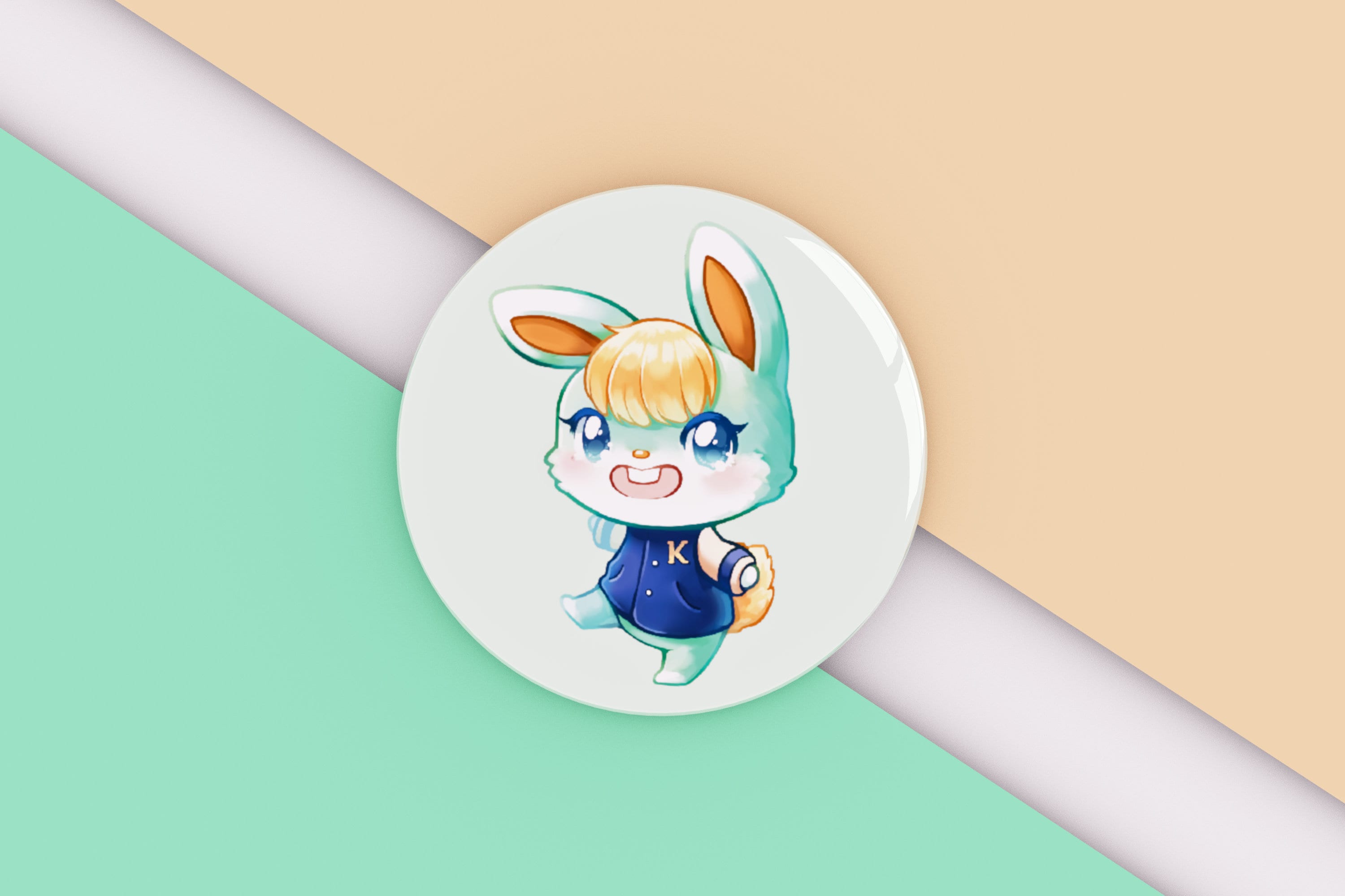 Animal Crossing Button Badges Spring Themed Characters - Etsy Australia