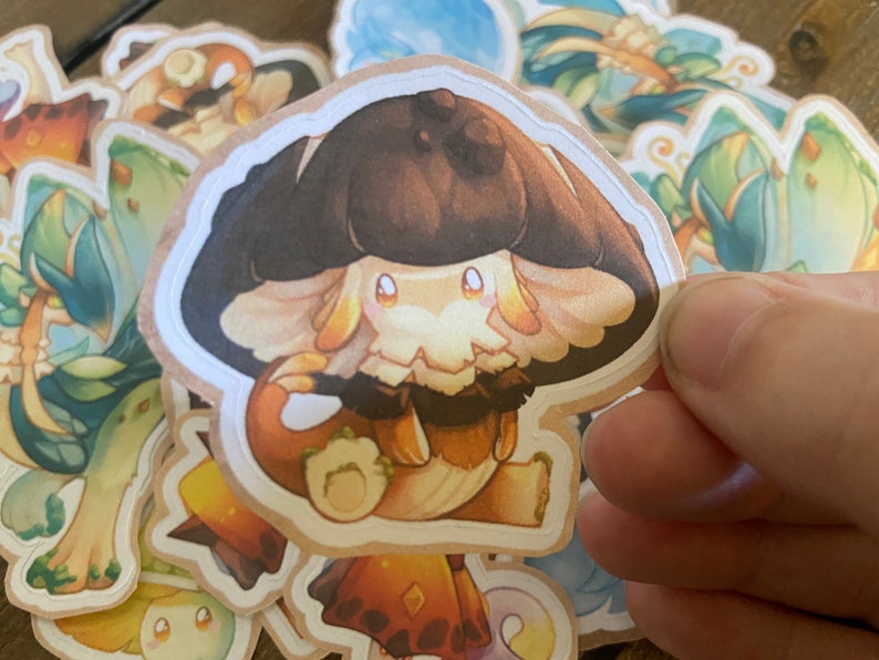 Creatures of Sumeru Genshin Impact Sticker Sheet - Etsy