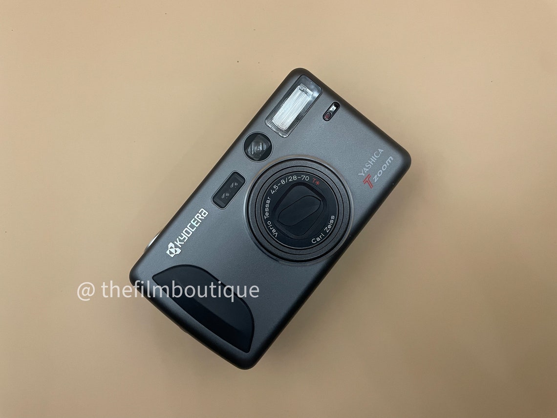 Yashica T Zoom Carl Zeiss Tessar Lens mint Condition - Etsy