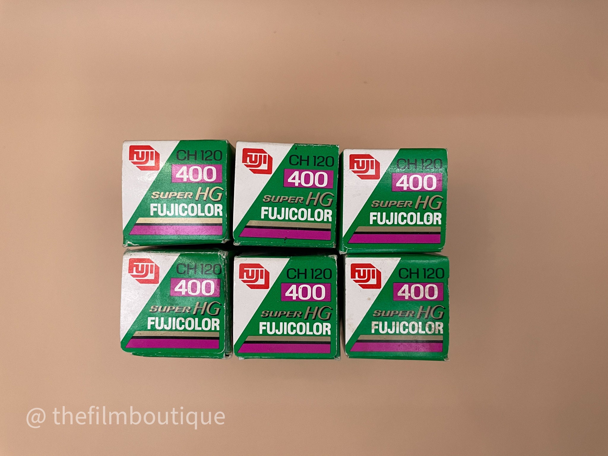 Bundle 2 Rolls / Fujicolor 400 / Expired Film / 120MM / Medium Format ...