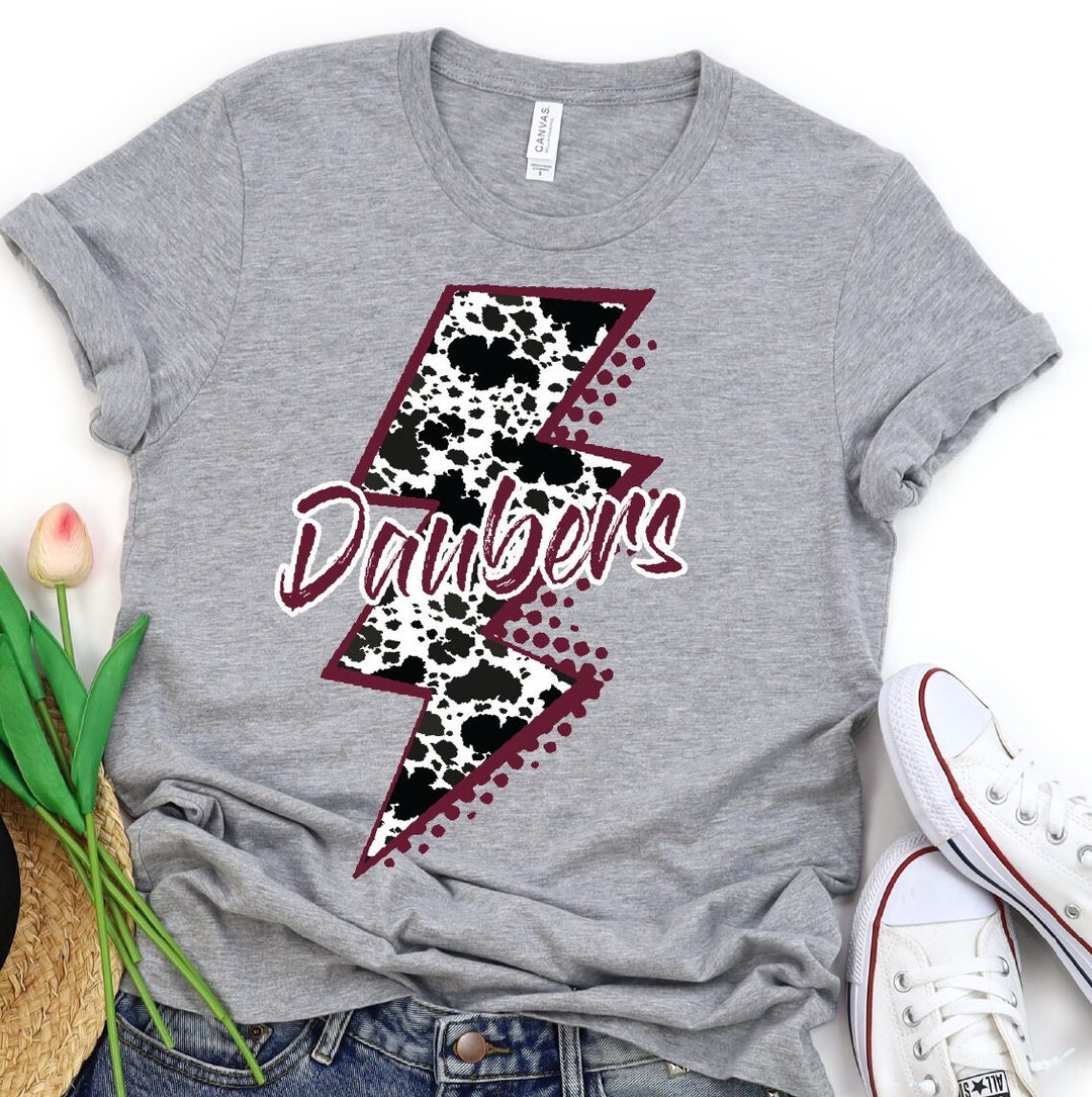 Daubers Cowhide Lightning Bolt PNG Only, Cute Teacher, Digital Download ...