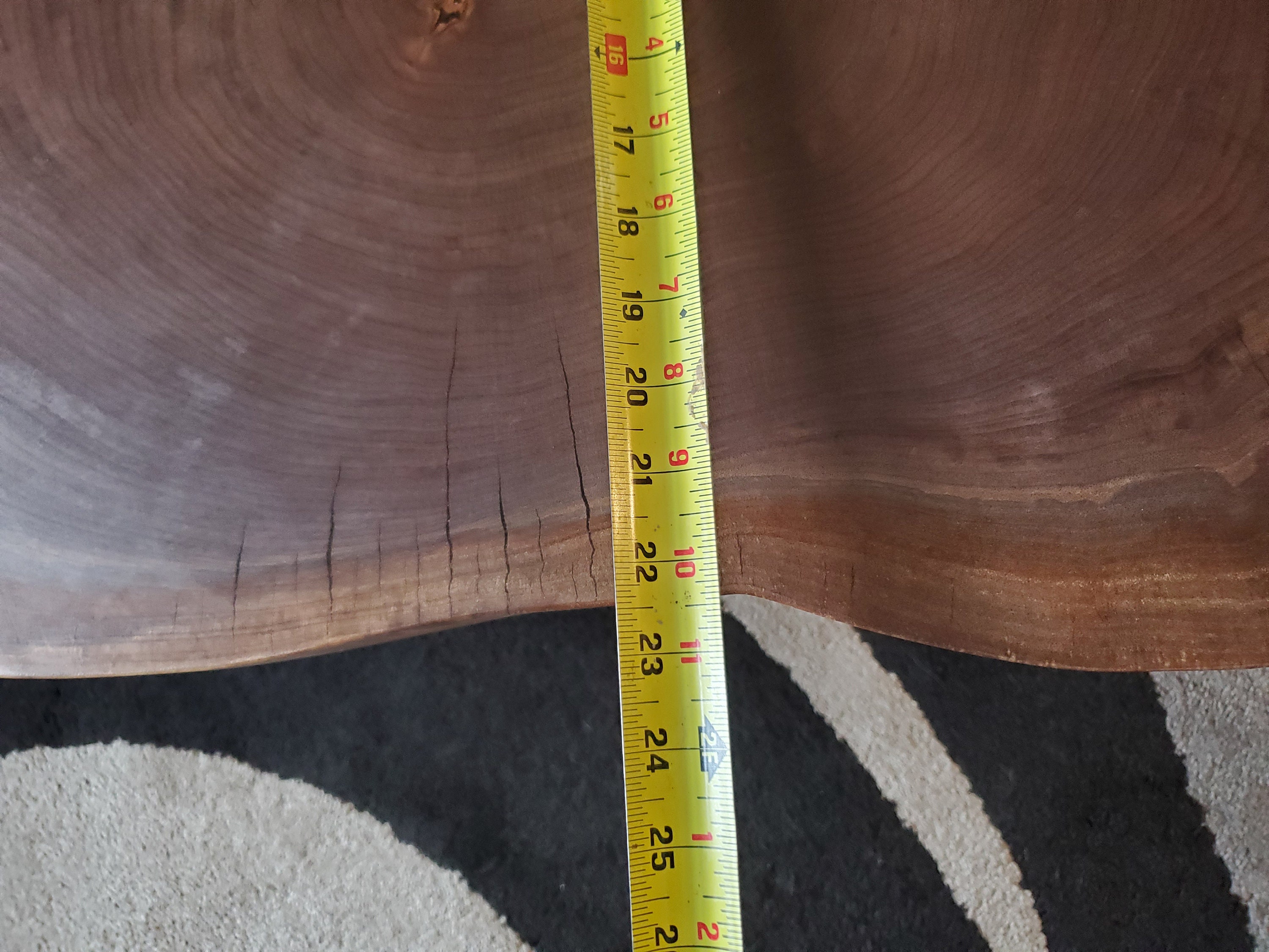 33 Live Edge Coffee Table Live Edge Round Tree Piece Live Edge Side ...