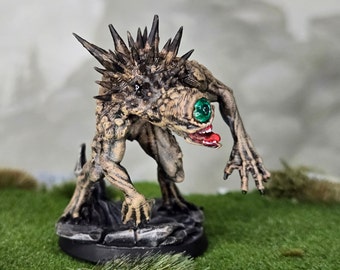 Female Dwarf Fighter Painted Miniature Dungeons & Dragons Pathfinder ...