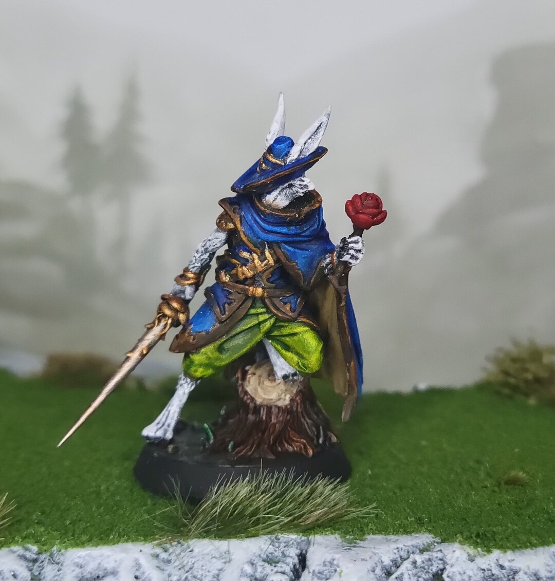 Harengon Rogue Painted Miniature Dungeons & Dragons Pathfinder - Etsy
