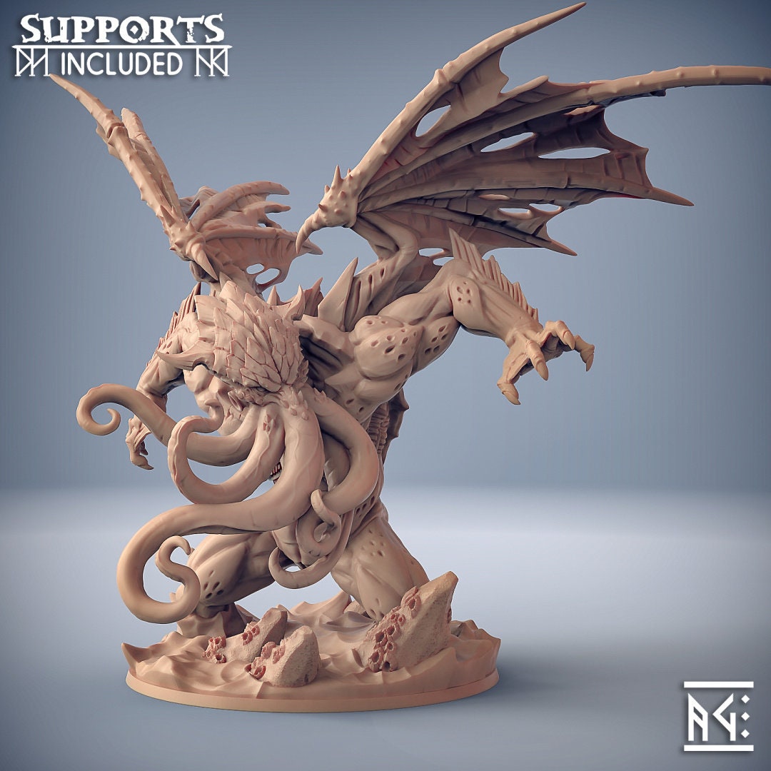 Avatar of Holmuran Cthulhu Illithid 3D Resin Printed Models by Artisan ...