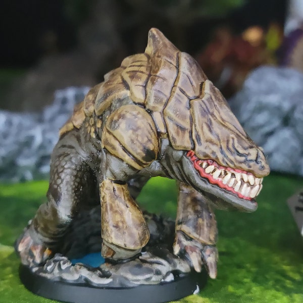 Painted Bulette Miniature - Etsy