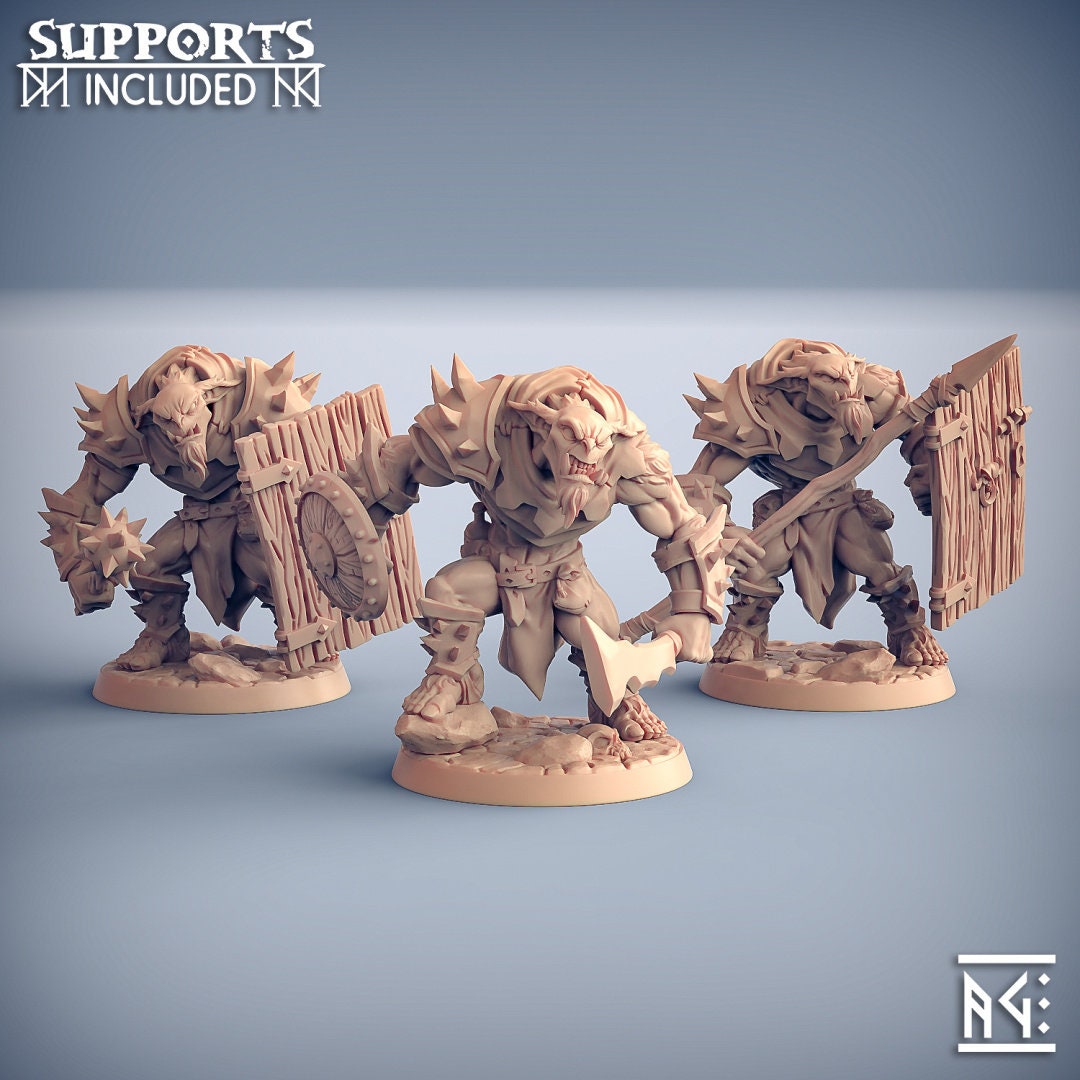 Bugbears Greatgoblins - Shortsword Tales W/ Choice of Modular Weapons ...
