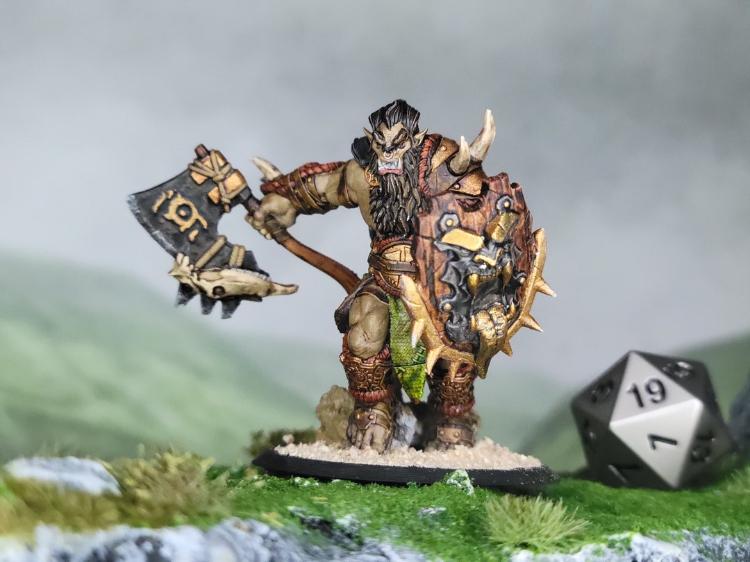 Bugbear Barbarian Painted Miniature Dungeons & Dragons - Etsy