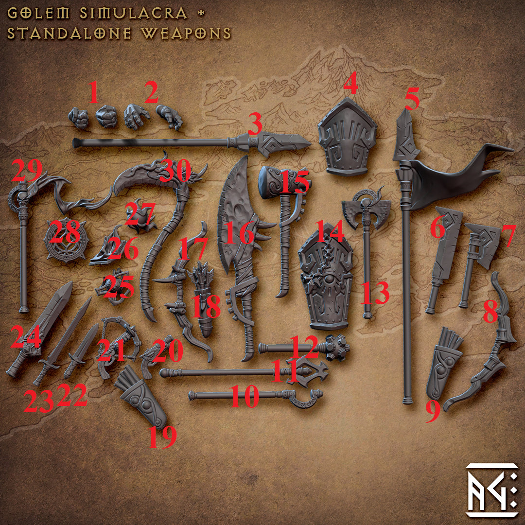 Amber Secretflame Female Warforged Mage Golem Simulacra W/ Choice of ...