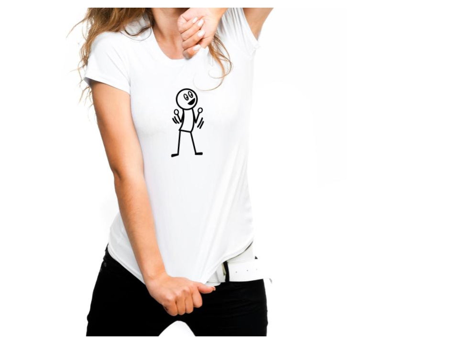 Celebrating/excited Stick Figure Clipart Set of 5 - Etsy