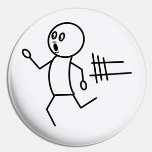 Running/walking Stick Figure Clip Art - Etsy