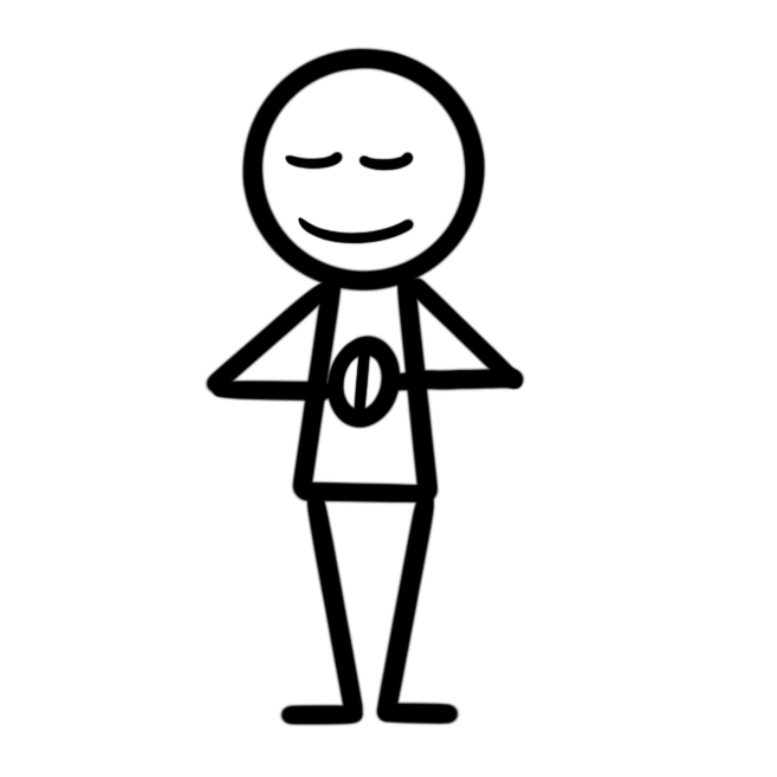 3 Meditating PNG Stick Figures Digital Download - Etsy