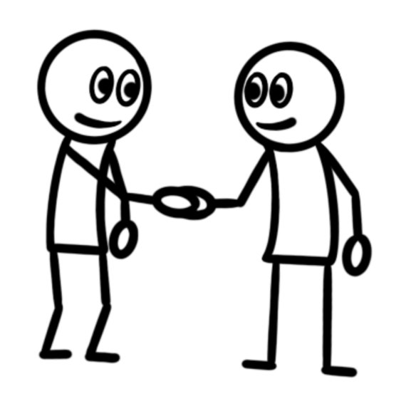 3 Stick Figure Friends