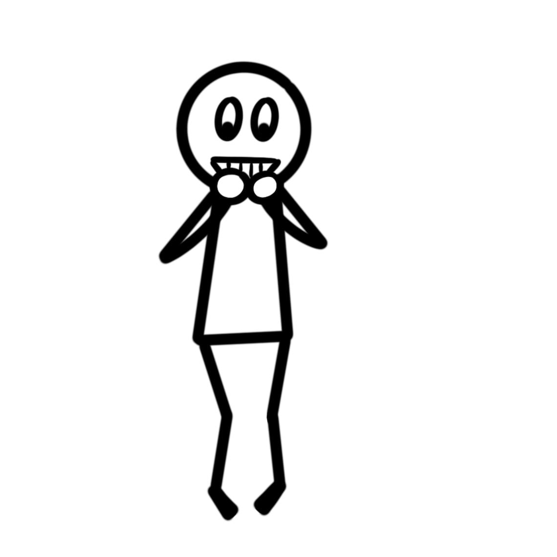 Celebrating/excited Stick Figure Clipart Set of 5 - Etsy