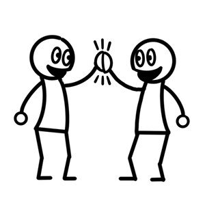 3 Best Friends PNG Stick Figures Digital Download - Etsy