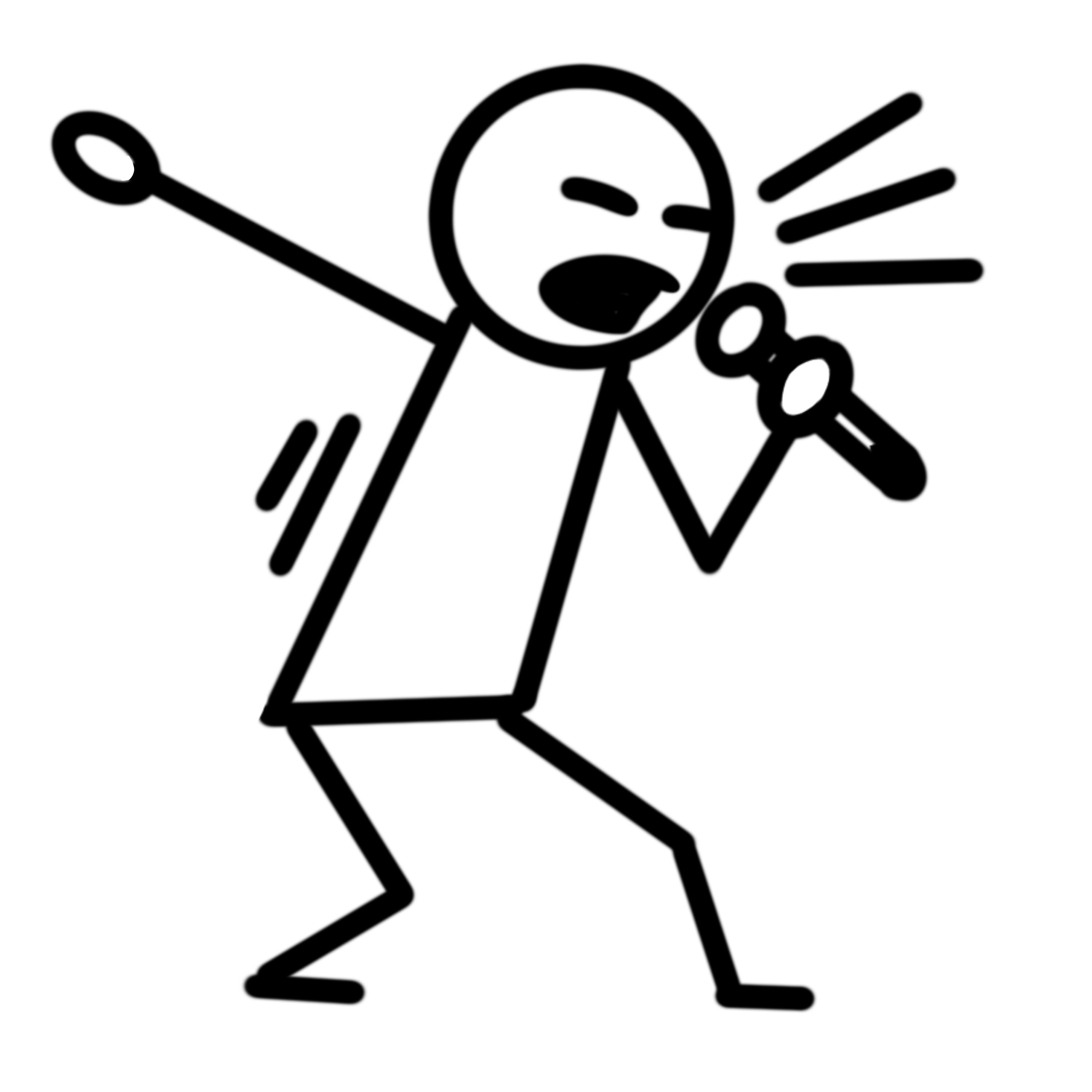 Musicians Stick Figure Clipart #1 - Etsy