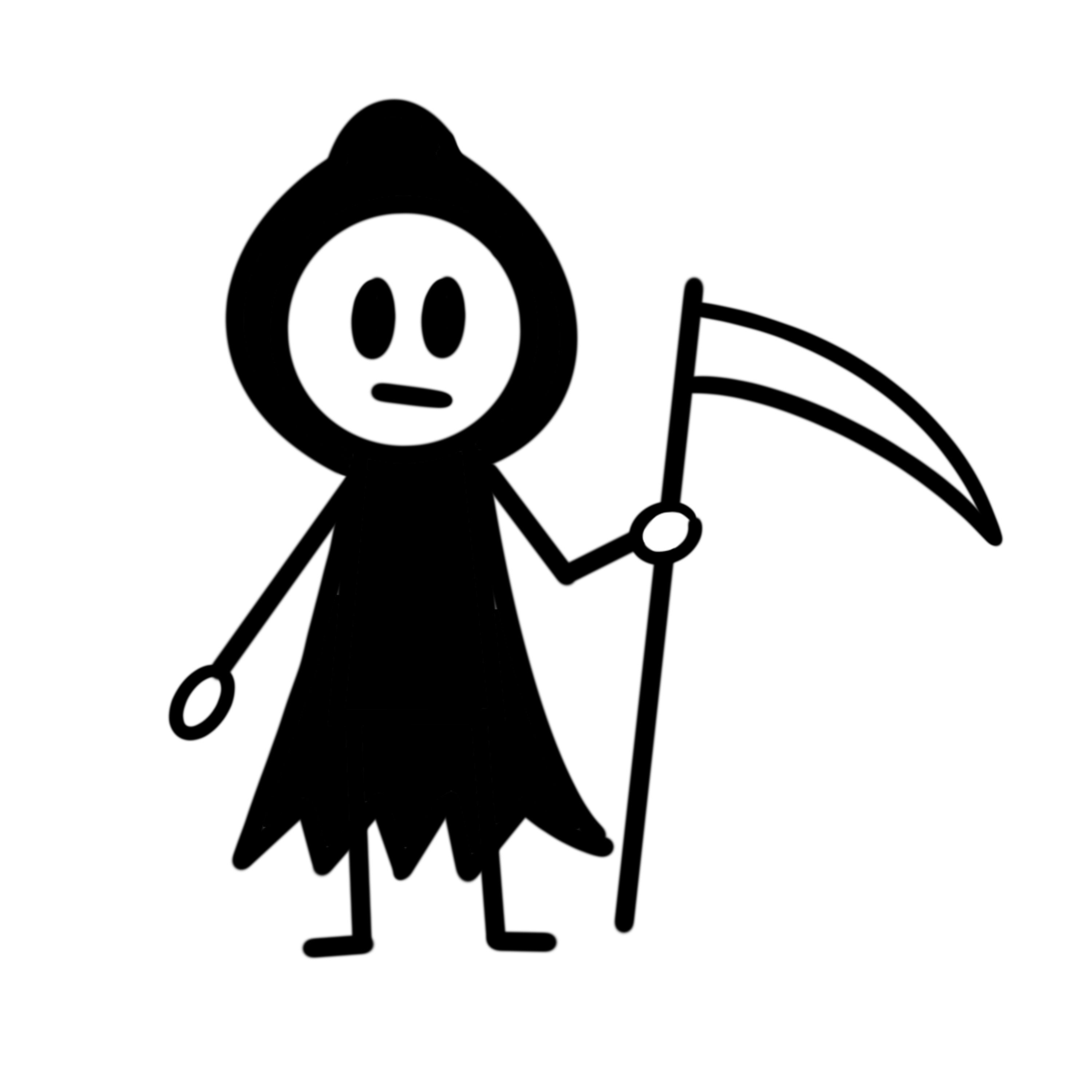 Halloween Costume SVG and PNG Stick Figure Clipart #2 - Etsy