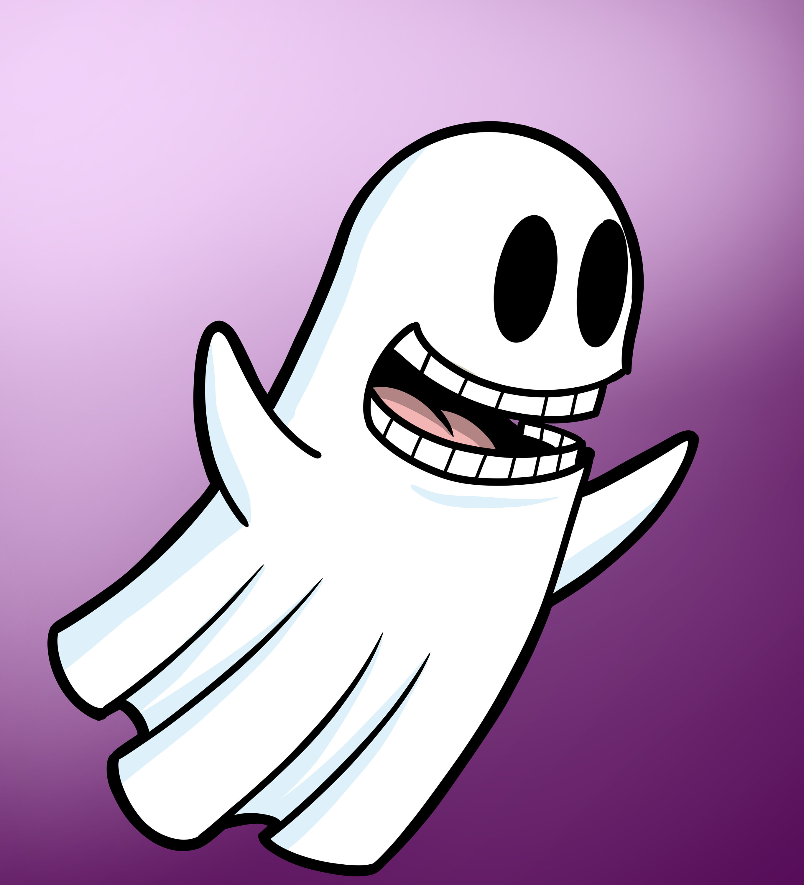 Whimsical Ghost PNG Pack - 7 Digital Fun-loving Spirits - Etsy