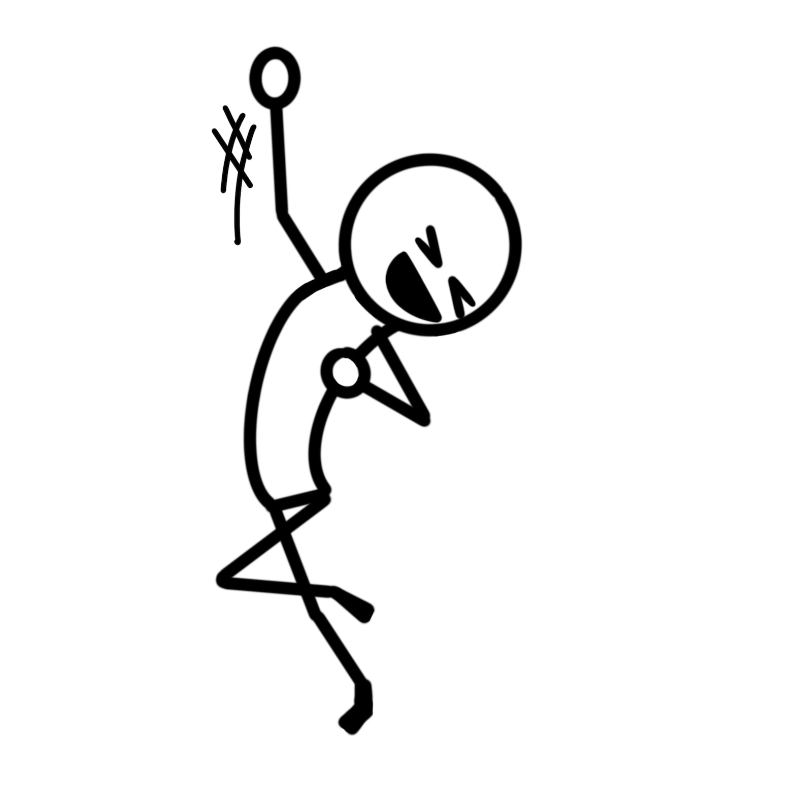 Celebrating/excited Stick Figure Clipart Set of 5 - Etsy