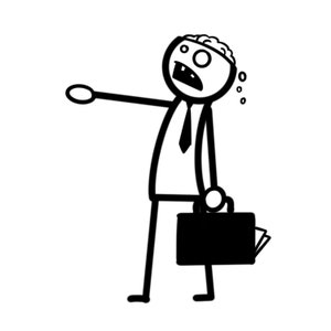 Zombie SVG and PNG Stick Figure Clipart 2 - Etsy