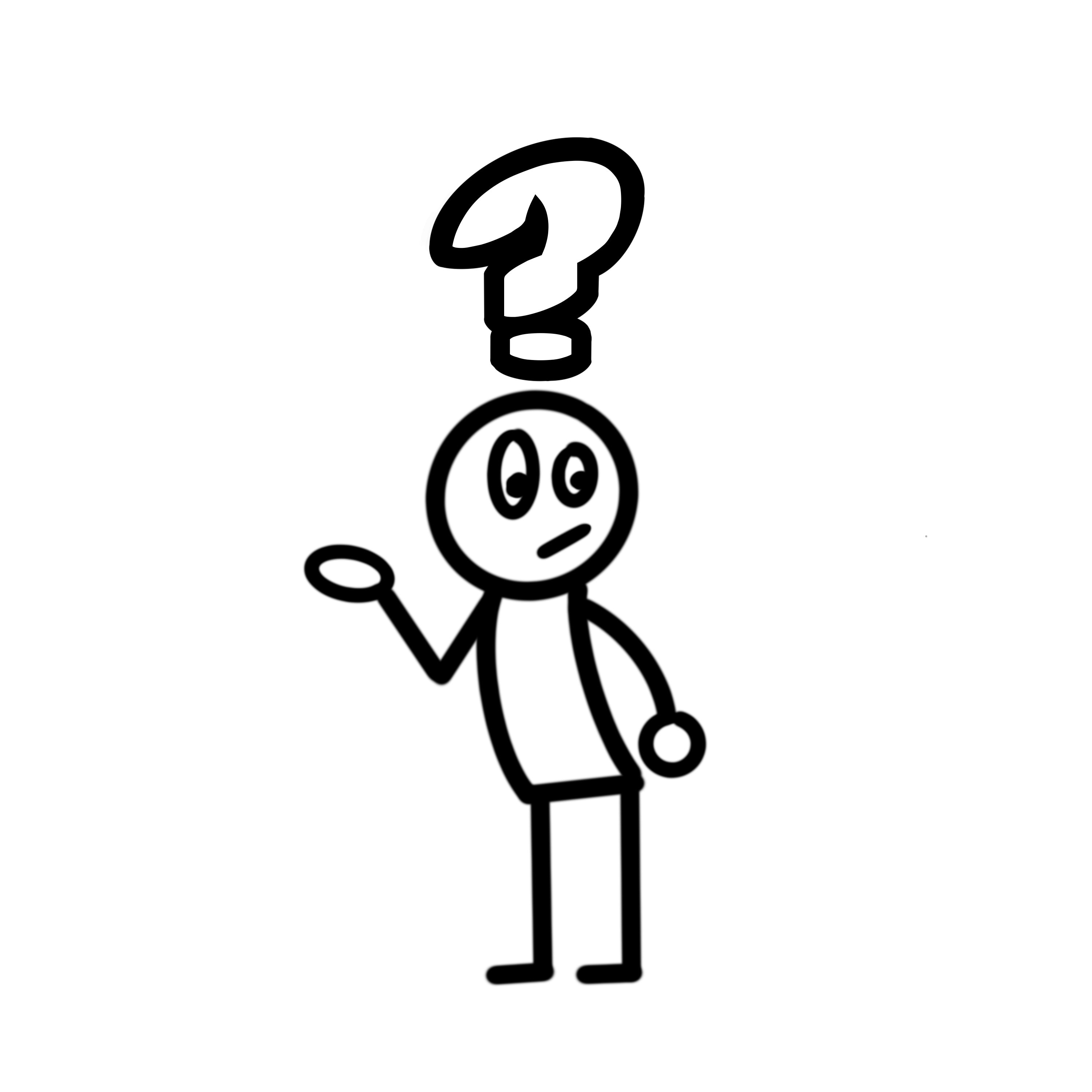 6 Expressions With Punctuation PNG Stick Figures Digital Download - Etsy