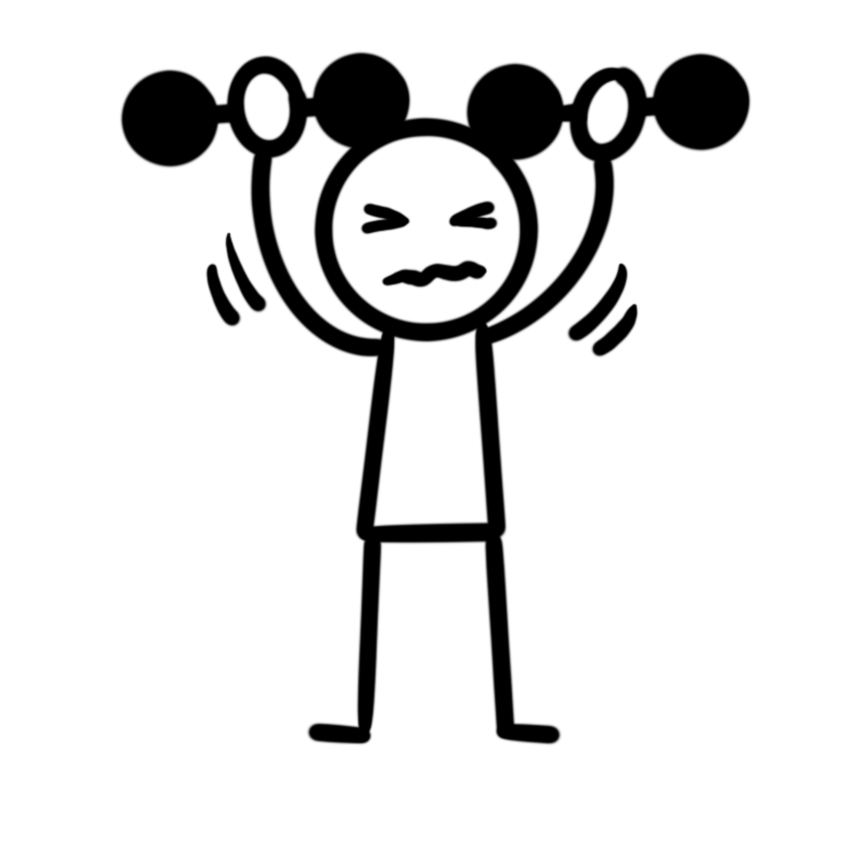 5 Exercising PNG Stick Figures Digital Download - Etsy