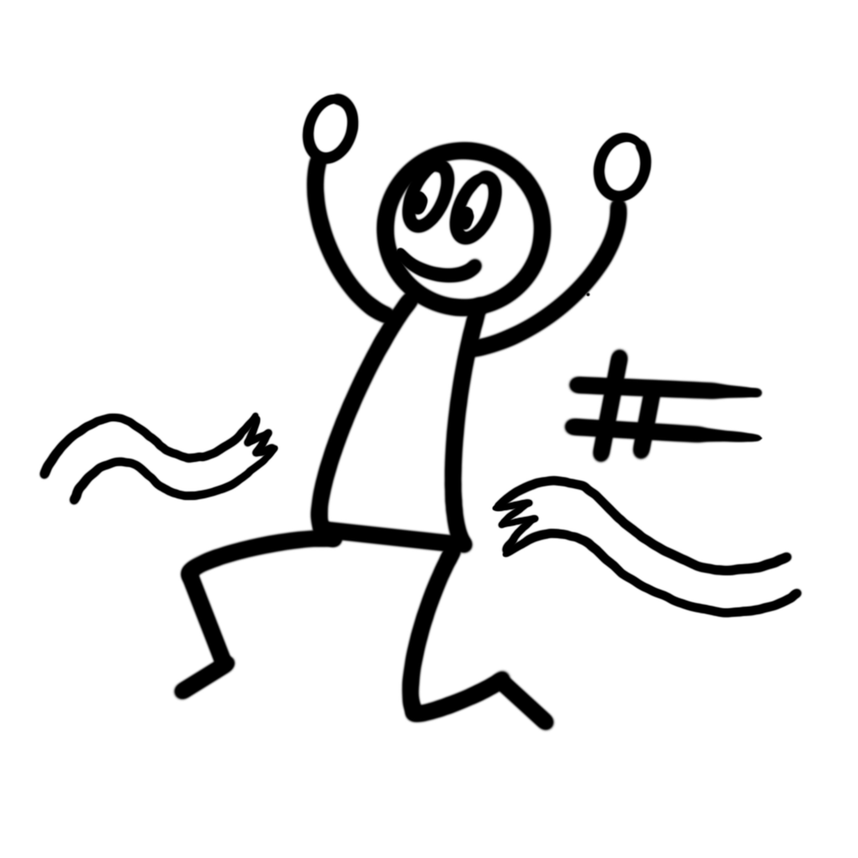 5 Celebrating PNG Stick Figures Digital Download - Etsy